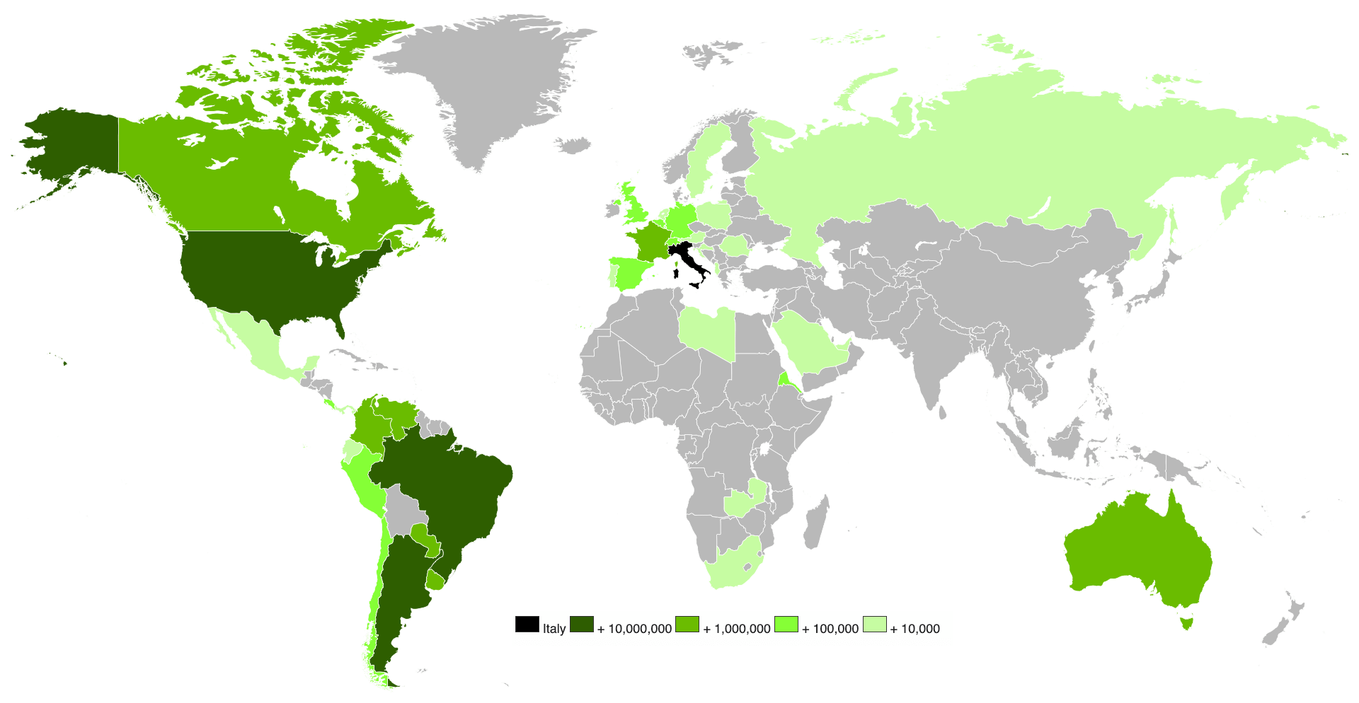 Italian Citizenship by Descent: Up to 80 Million Worldwide Potentially ...