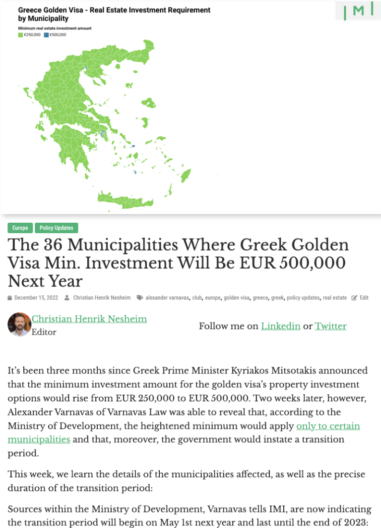 IMI Pro - IMI - Investment Migration Insider