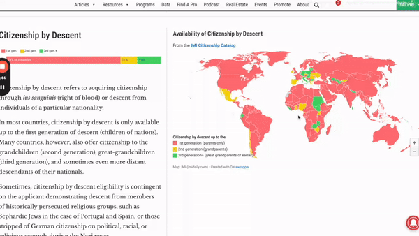NEW: The IMI Citizenship Catalog - Every Path to Citizenship in Every ...